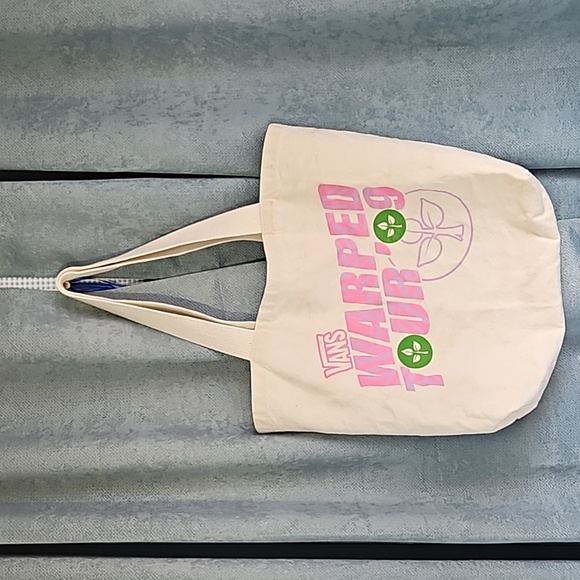 Vans | Bags | Vans Warped Tour 9 Canvas Tote Bag | Poshmark